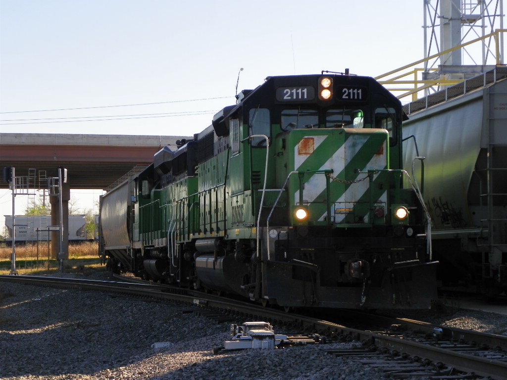 BNSF GP38AC 2111